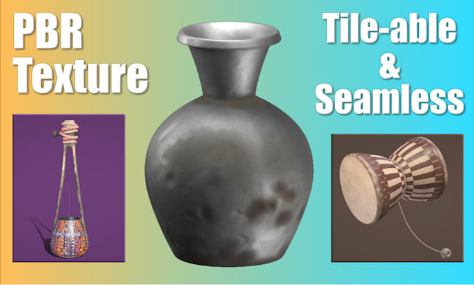 Make pbr textures for your 3d model by Sakibkhondaker | Fiverr