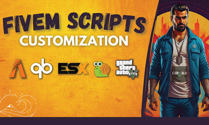 Customize any fivem esx qbcore scripts by Alihajmi | Fiverr