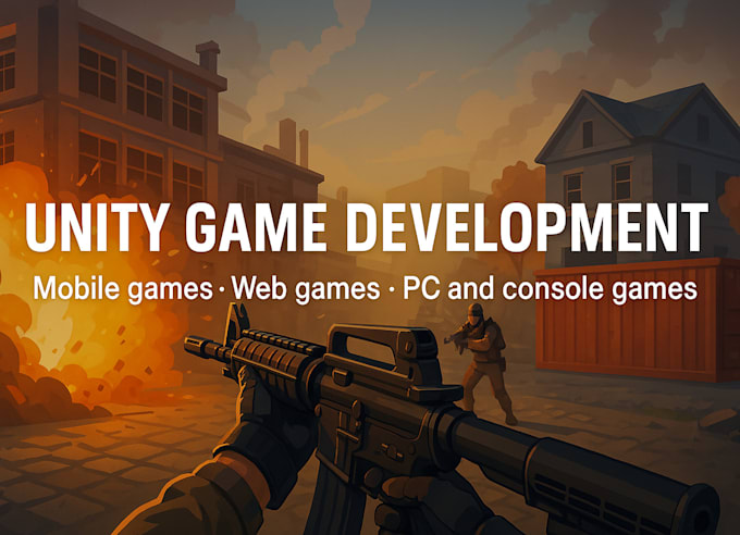 Develop money making 2d and 3d unity games by M_muzammil_umar | Fiverr