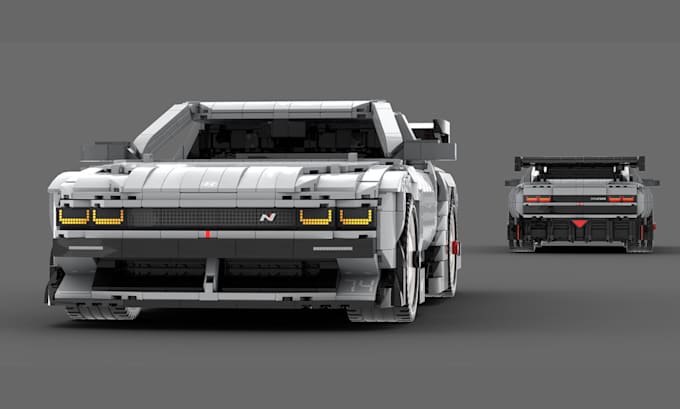 Design a custom lego car model with instructions by Brick_leg | Fiverr