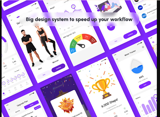 Create Ui Ux Design For Mobile App Website Landing Page By