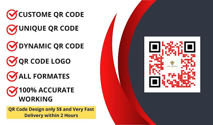 Use your logo to produce a polished company qr code design by Nandhagopalana | Fiverr