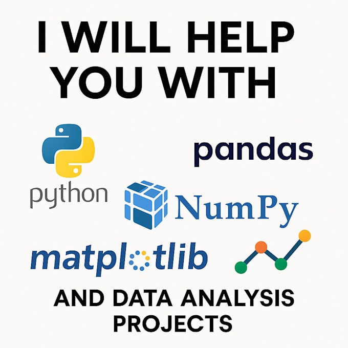 Help you in python, pandas, numpy, matplotlib data analysis projects by Kelvinmwenda761 | Fiverr