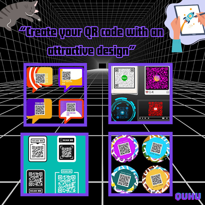 Create a qr code design for you by Quhu_01 | Fiverr