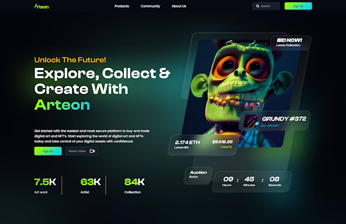 Design stunning and responsive ui ux for websites using figma by ...