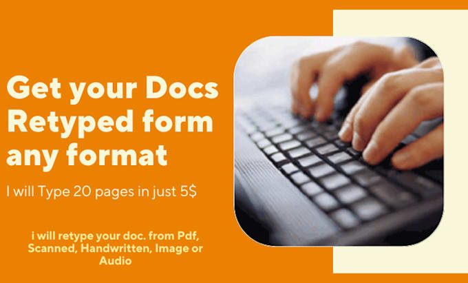 Retype any text you provide me with to word by Mingsoo | Fiverr