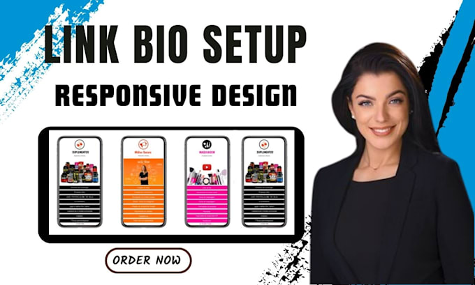 Create your linktree profile from dull to dazzling in a zip by Nisar53 | Fiverr