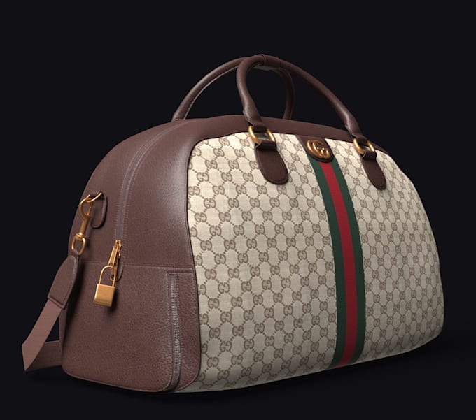 Model, animate 3d backpack design, 3d bag animation, hand bag design by ...