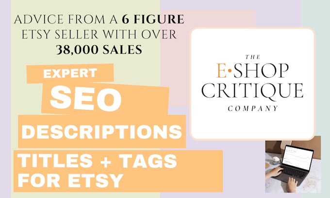 Rewrite your etsy descriptions, etsy titles and seo tags by Eshopseo | Fiverr