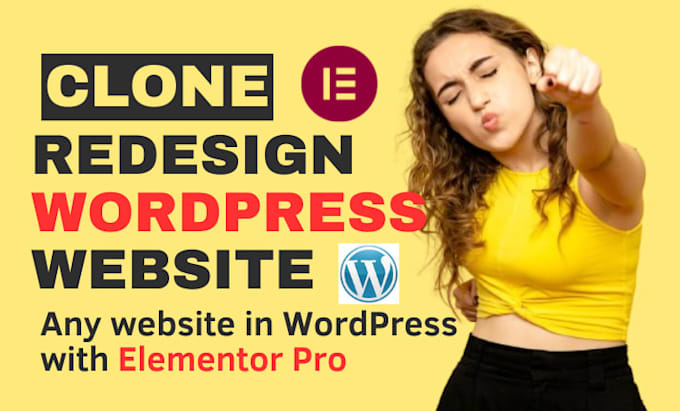 Be your stunning expert copy clone website designer by Elementortips | Fiverr