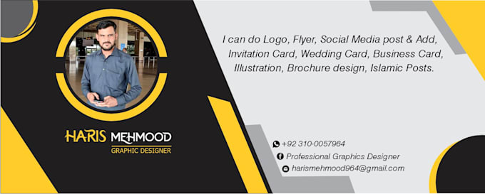 Graphics design logo creative flyer social media post design by Haris ...
