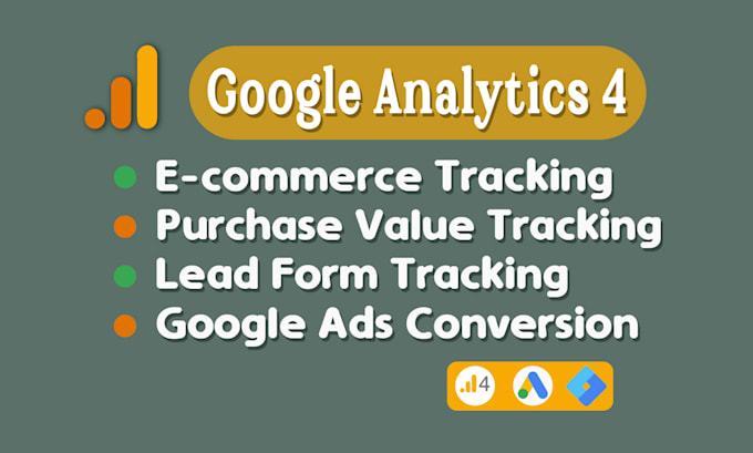 Fix google analitics 4, ga4 ecommerce tracking, conversion tracking via gtm by Ga4_expert_team ...