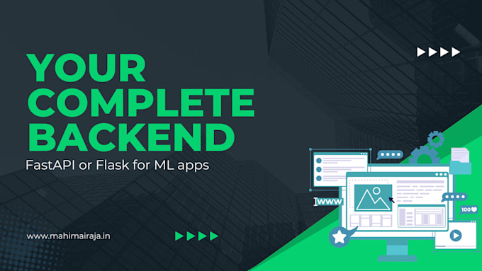 Create backend server for ml or dl apps using fastapi or flask with ... Create backend server for ml or dl apps using fastapi or flask with ...