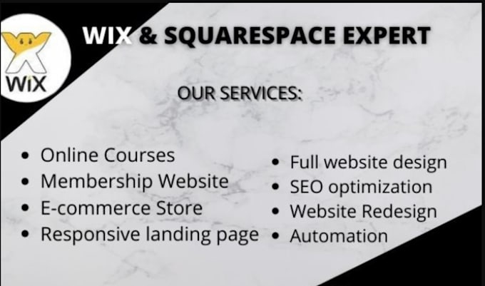 Be your wix expert, wix website editing, wix product listing, wix store ... Be your wix expert, wix website editing, wix product listing, wix store ...