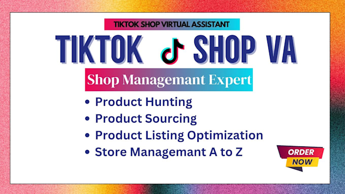 Be your tiktok shop virtual assistant tik tok store manager by ...