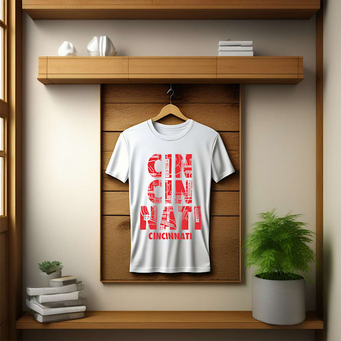 Print ready custom tshirt design with mockup by Graphicstudio_2 | Fiverr