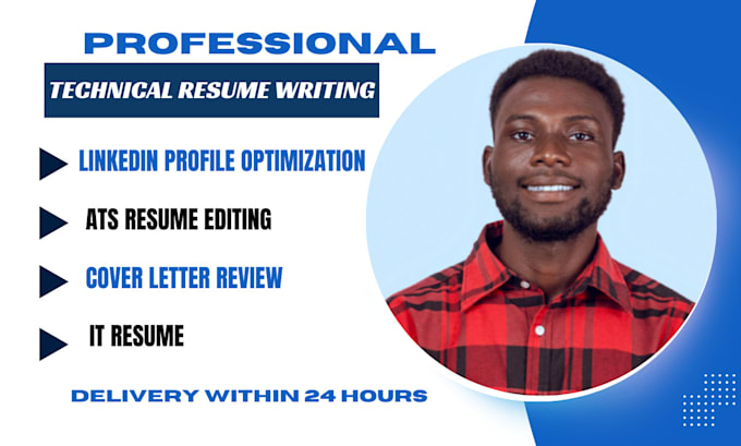Write technical resume, cybersecurity, software developer cv by Fad_adman24 | Fiverr