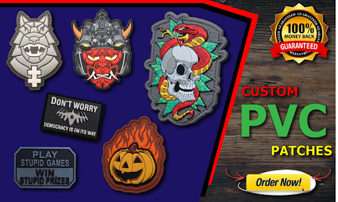 Do custom design pvc military patch badge tactical logo and stickers by ...