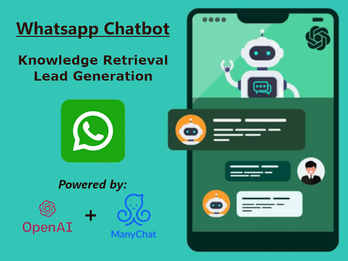Create Whatsapp Ai Chatbot Website Bot By Manychat Or Python By Sajjadblogger Fiverr