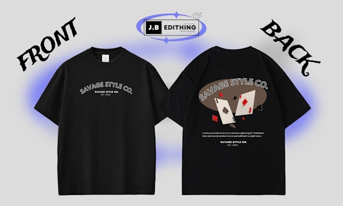 Create customized clothing line starter pack by Jb_edithing | Fiverr