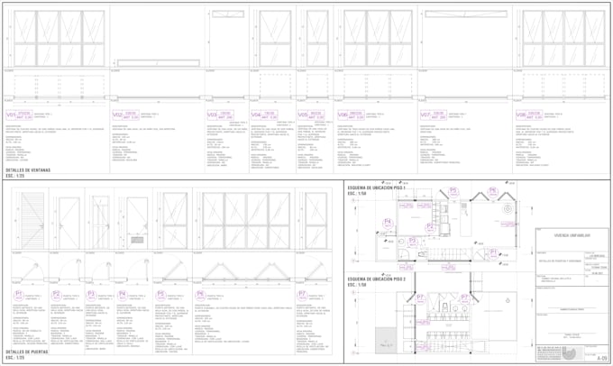 The digitalization of your blueprint in autocad 2d from image, pdf or ...