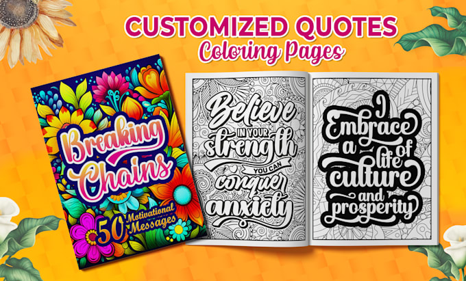 customized coloring book for adults