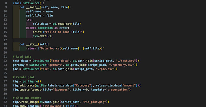 Implement your project using python by The_dream_job | Fiverr