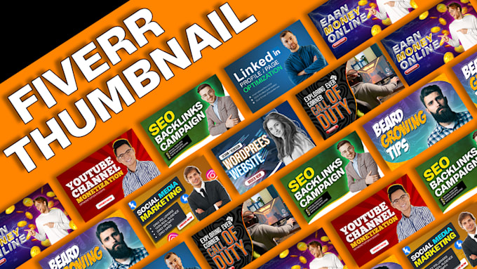 Creat catchy fiverr gig thumbnail by Syedrubab1 | Fiverr