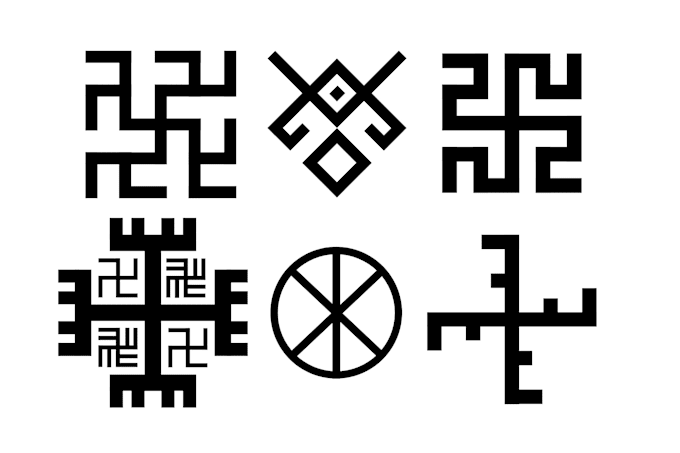 Create simple pagan, witchcraft, tatto design art, symbol by Alanjiya ...
