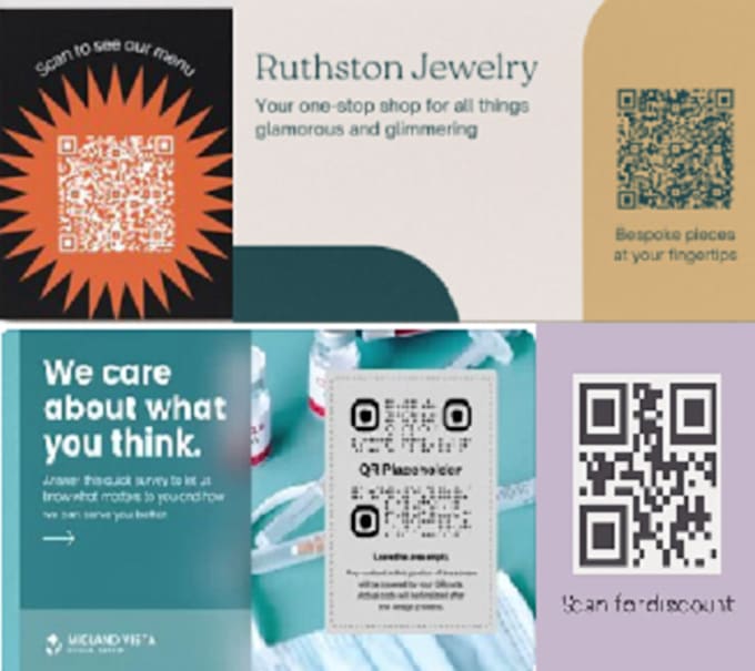 Experienced graphic designer qr codes, bar codes by Vitouchpro | Fiverr