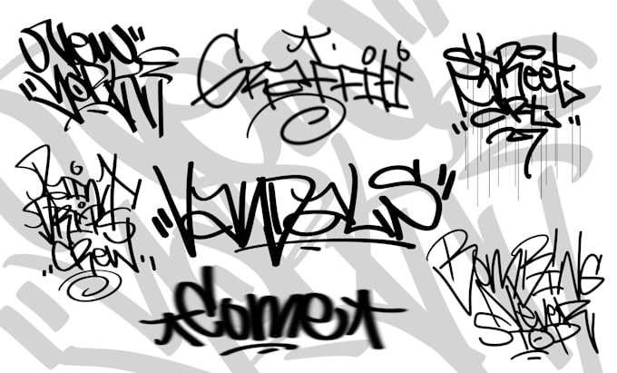 Create tagging graffiti logo or name brand by Neusneusss | Fiverr