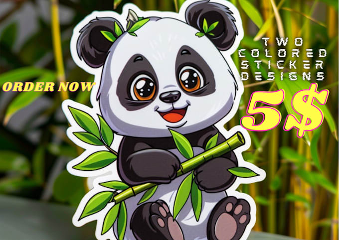 Do amazing sticker designs for you in 8 hours by Mardoyanveronic | Fiverr