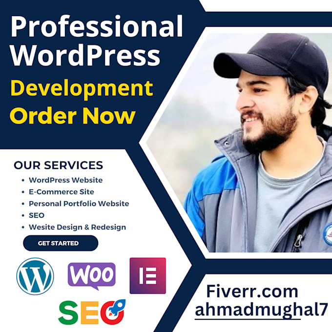 Design wordpress ecommerce website and personal portfolio website by Ahmadmughal7 | Fiverr