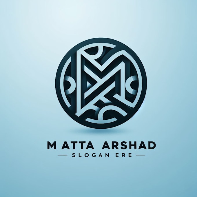 Do text based logo design by Mattaarshad | Fiverr