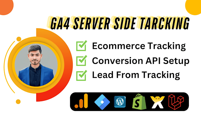 Setup or fix ga4 ecommerce server side tracking via gtm by Expertkamal | Fiverr