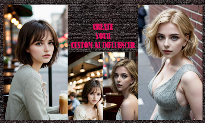 Create your custom influencer using ai by Andi_didin | Fiverr