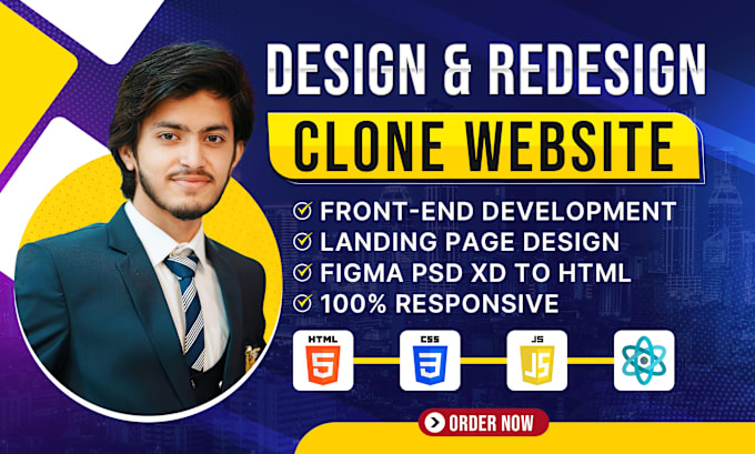 Copy Clone Website Or Create Landing Page Using Html Css Js React Js Next Js By Umarjamil426