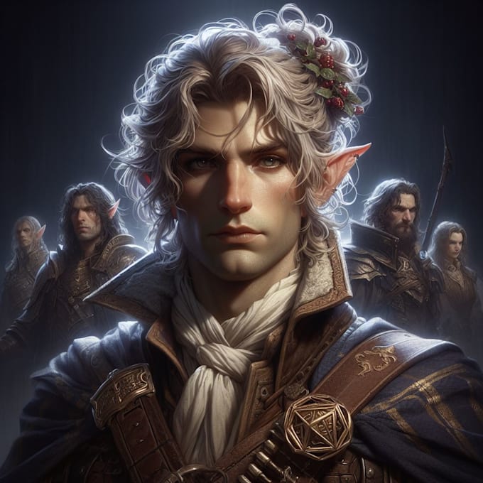 Make your own character design for dnd character by Ladanielk | Fiverr