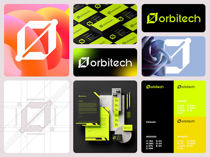 Design your modern, minimalist brand book and logo by Infinitydz | Fiverr