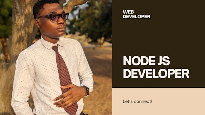 Build backend services with node js by Kwabena_eddy | Fiverr