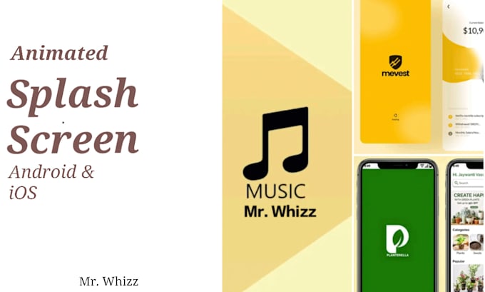 Design mobile app icon, logo and animated splash screen by Mrwhizz | Fiverr