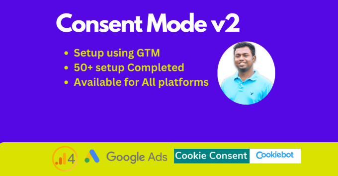 Setup google consent mode v2 by Nen_digital | Fiverr Setup google consent mode v2 by Nen_digital | Fiverr