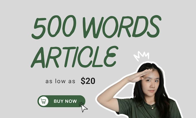 Write a blog post with 500 words in 24 hours by Alexiadore | Fiverr