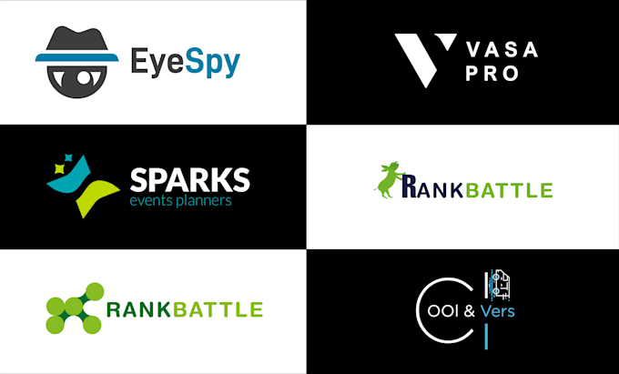 Design a minimalist abstract wordmark logo by Fardinsami | Fiverr