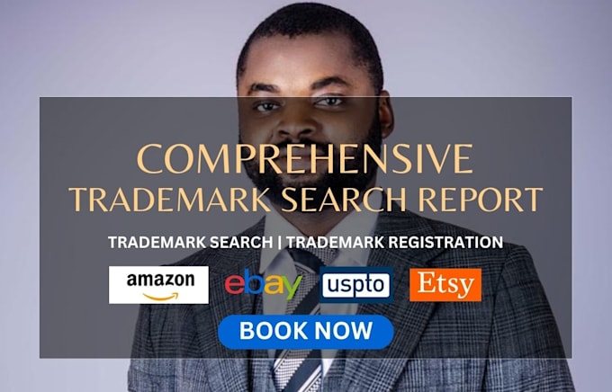 Provide a comprehensive trademark search report by Iamrichards | Fiverr