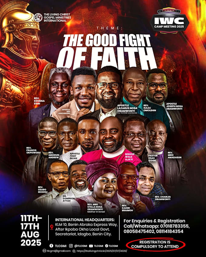 Create amazing and professional church flyer designs by Fathersson | Fiverr