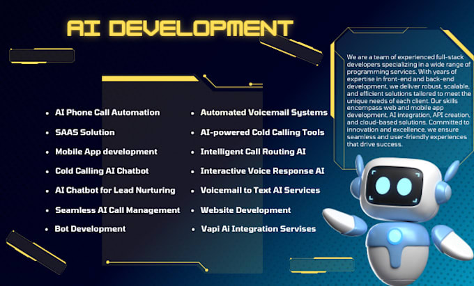 Do ai phone call system cold calling chatbot agen,vapi ai, ai saas app ...