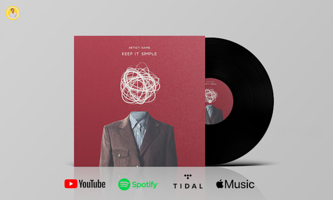 Create a modern album cover and cd cover artwork by Ammarali225 | Fiverr