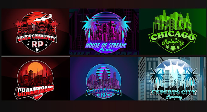 Concevoir des jeux de rôle, des animations du logo du serveur discord ...