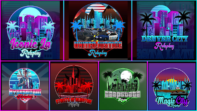 Design custom roleplay discord and animate fivem logo,banner by Perfect ...
